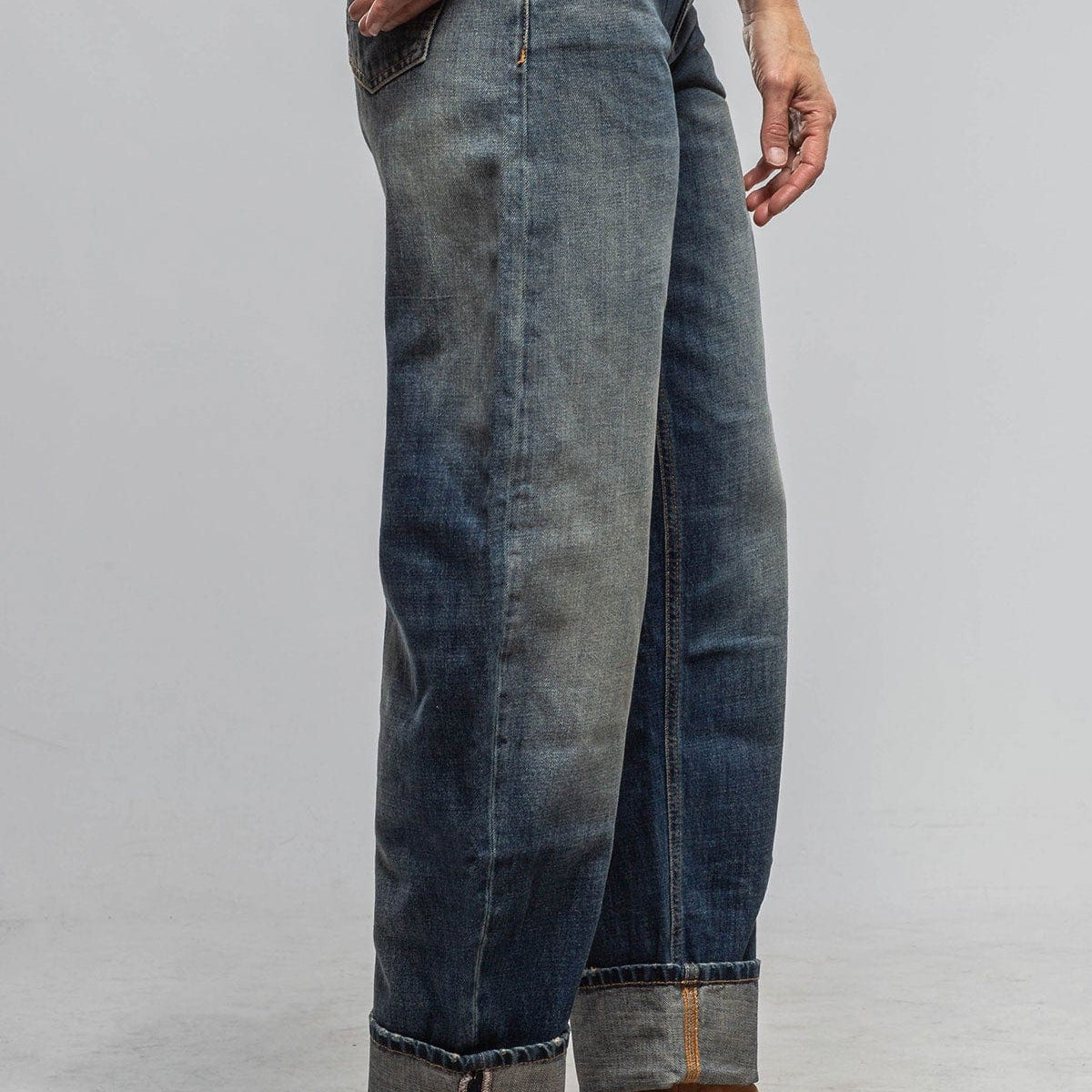 Gaucho Barrel Jean In Navajo Wash – AXEL'S
