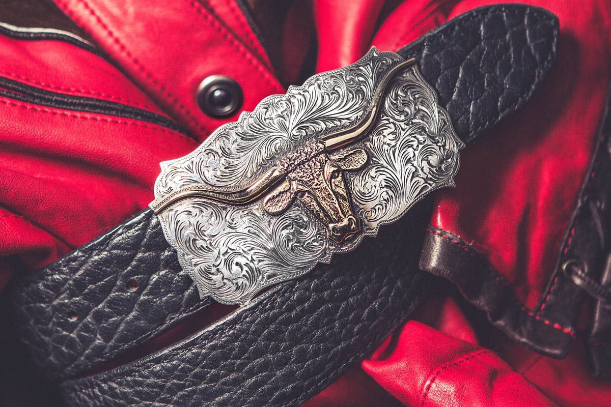 Comstock Heritage Posse Longhorn Trophy Buckle – AXEL'S
