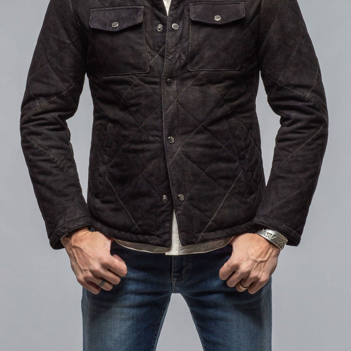 GIMO'S Milo Quilted Jacket In Black – AXEL'S