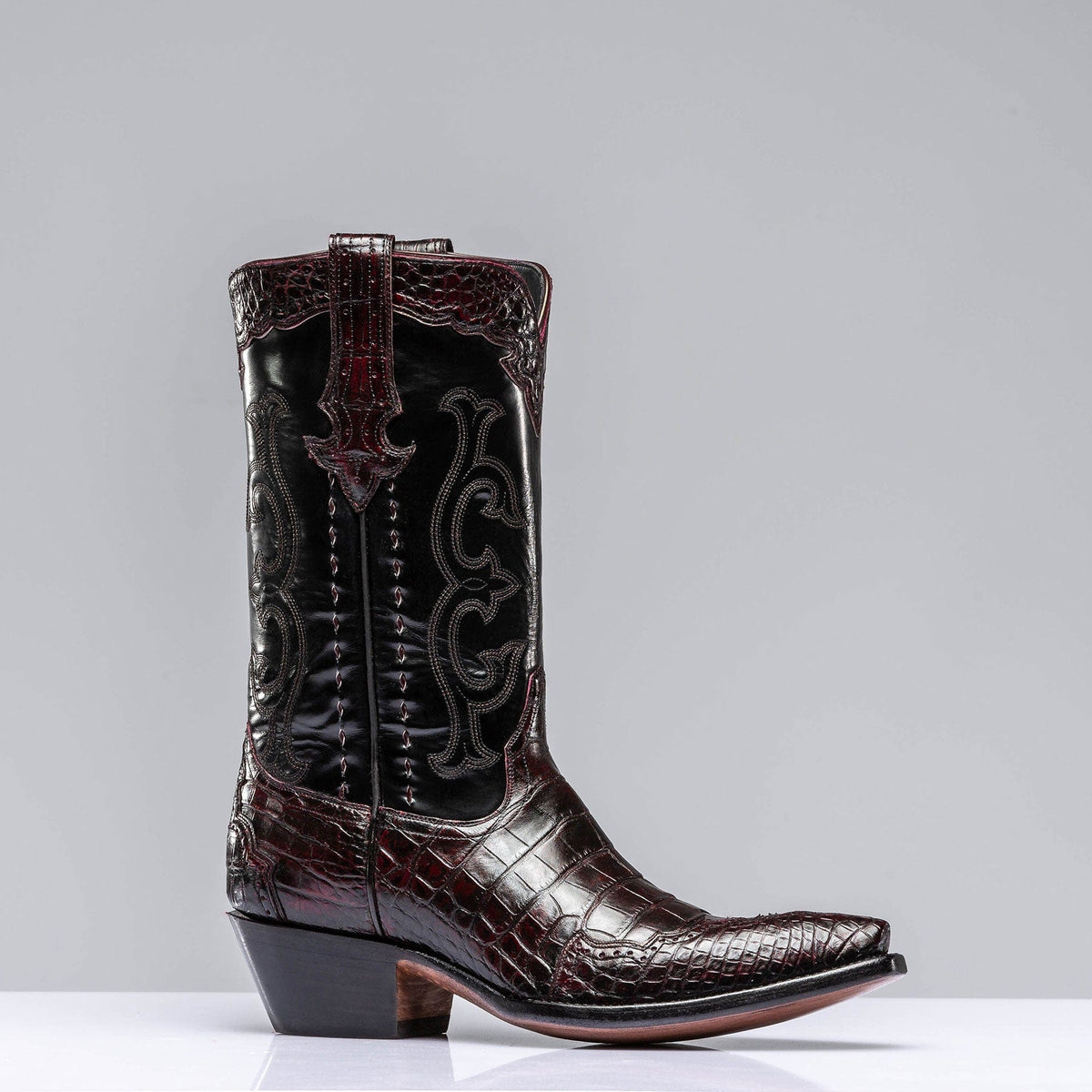 Black Cherry Majestic Boots – AXEL'S