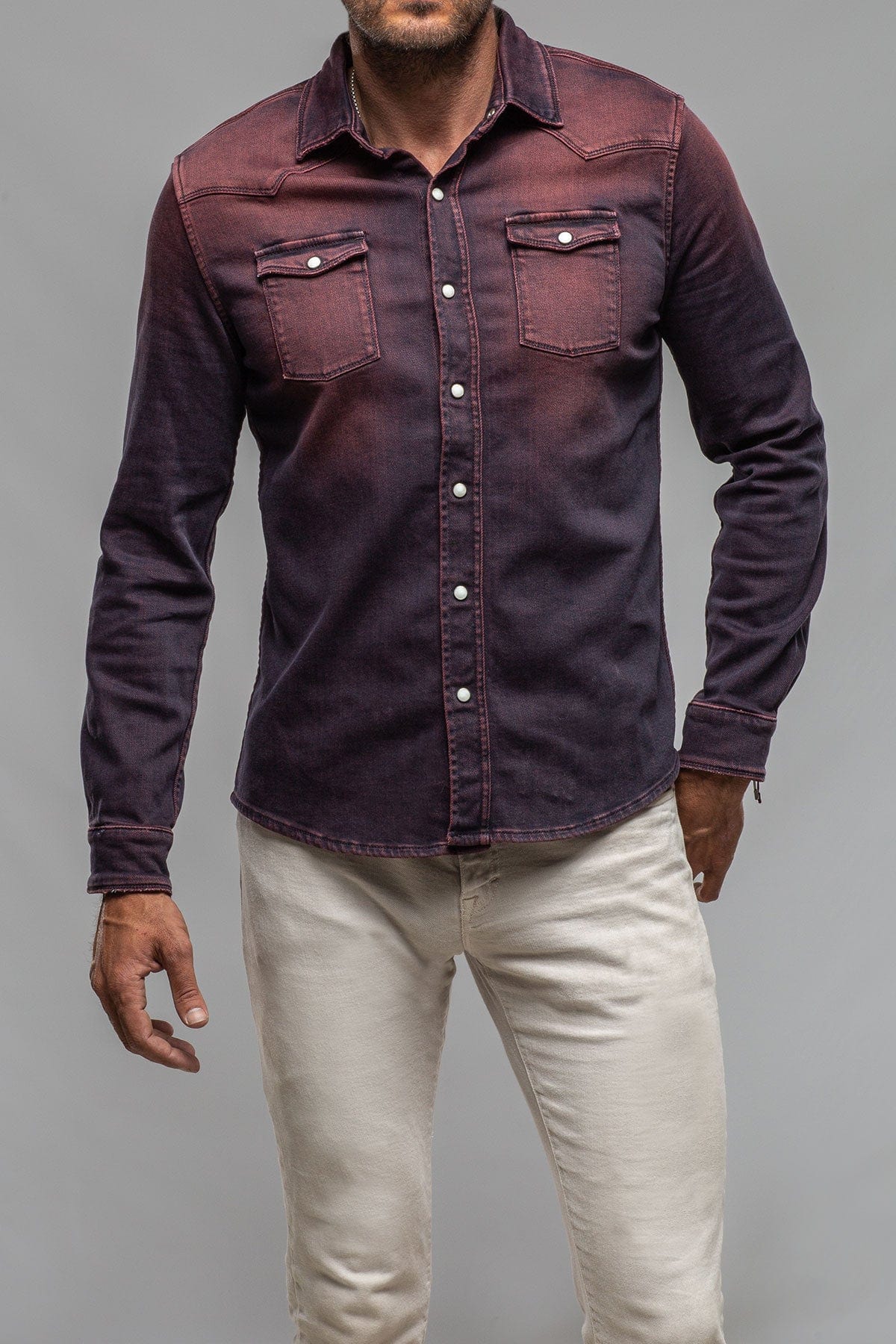 Axel's Premium Denim Snap Shirts – AXEL'S