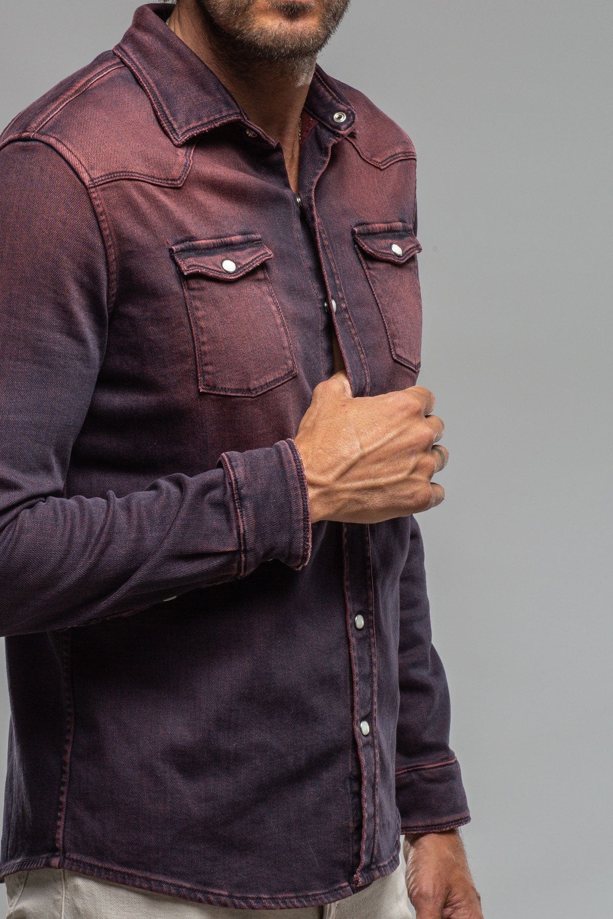 Axel's Premium Denim Snap Shirts – AXEL'S